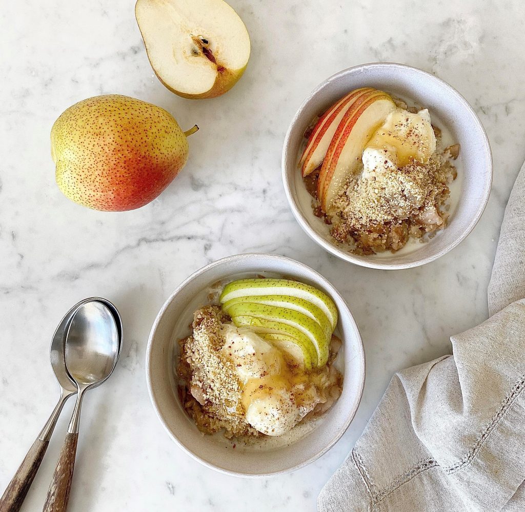 Spiced pear porridge | Australian Pears